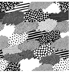 Irregular patchwork pattern Royalty Free Vector Image