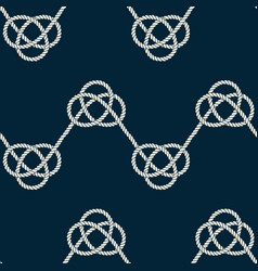 Abstract horizontal rope stripes pattern seamless Vector Image