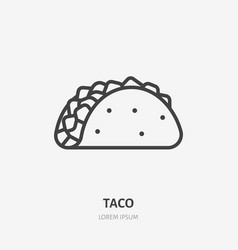 Taco Outline Vector Images (over 580)