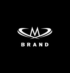 M letter logo Royalty Free Vector Image - VectorStock