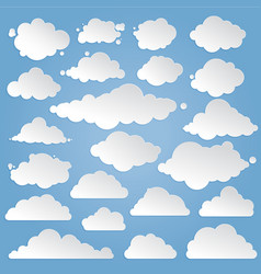 Cloud Cutout Vector Images (over 2,000)