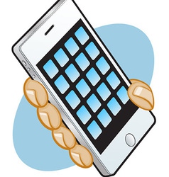 Cartoon Iphone Vector Images (88)