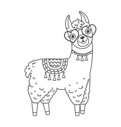 Llama Line Drawings Vector Images (over 190)