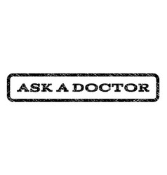Doctor watermark stamp Royalty Free Vector Image