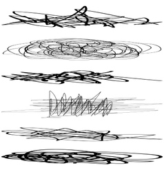 A parchment vintage scroll with pen and inkwell Vector Image