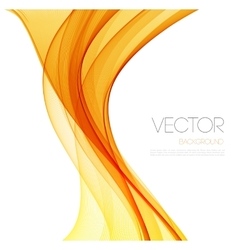Smooth wave stream line abstract header layout Vector Image