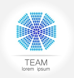 Team unity logo Royalty Free Vector Image - VectorStock