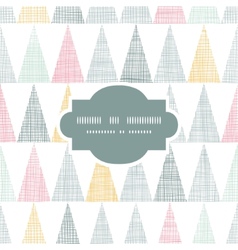 Abstract textile colorful textured triangles Vector Image