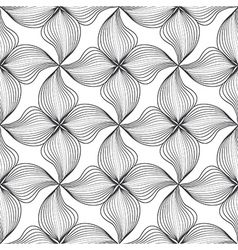 Tree seamless pattern Royalty Free Vector Image