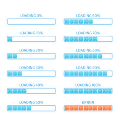 Loading icon on black Royalty Free Vector Image