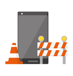 Mobile app development Royalty Free Vector Image