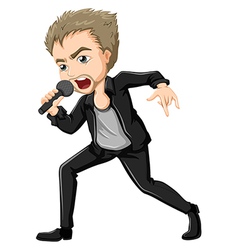 Singer Royalty Free Vector Image - VectorStock