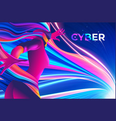 Running theme art Royalty Free Vector Image - VectorStock