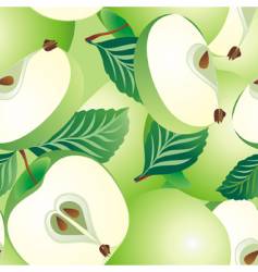 Apple branch border Royalty Free Vector Image - VectorStock