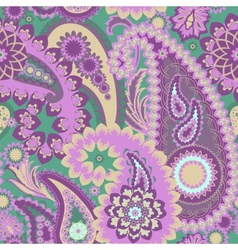 Paisley colorful background Royalty Free Vector Image