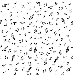 Background with notes Royalty Free Vector Image