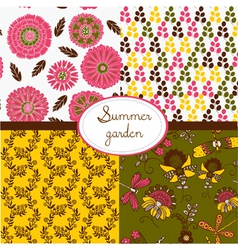 Summer vintage pattern Royalty Free Vector Image