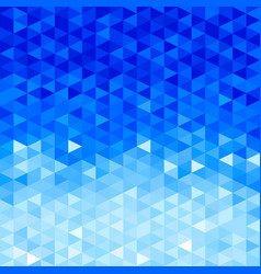 Blue crystal pattern background Royalty Free Vector Image