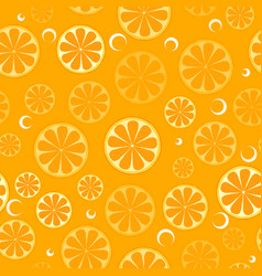 Orange jam seamless pattern Royalty Free Vector Image