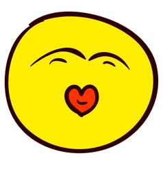 Smiley Doodle Royalty Free Vector Image - VectorStock