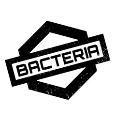 Bacteria rubber stamp Royalty Free Vector Image