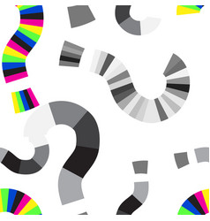 Question marks or interrogation pattern Royalty Free Vector