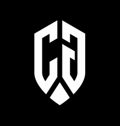 Cg logo monogram emblem style with crown shape Vector Image