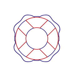 Safe float design Royalty Free Vector Image - VectorStock