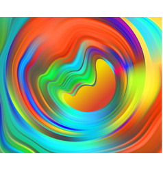 Colorful flow poster transparent brushstroke wave Vector Image