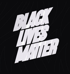 Black lives matter drawing hand 2 Royalty Free Vector Image