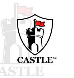 Logo castle Royalty Free Vector Image - VectorStock