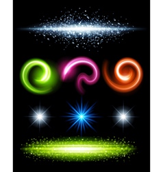 Abstract light beams Royalty Free Vector Image