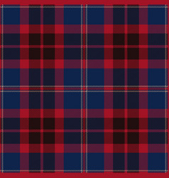 Blue and red tartan plaid seamless pattern Vector Image