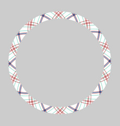 Circle borders and frames round border pattern Vector Image