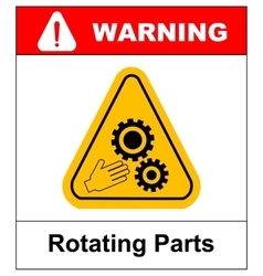 Warning Sign Moving Parts Vector Images (19)