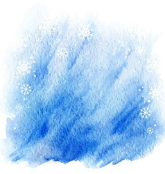 Watercolor paper or snow background Royalty Free Vector