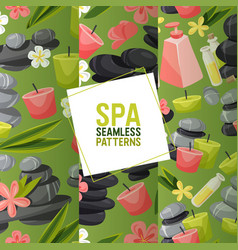 Spa Background with Orchids and Stones Royalty Free Vector