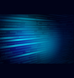 Stream of binary code design Royalty Free Vector Image