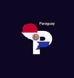 Malaysia initial letter country with map and flag Vector Image