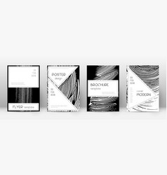 Cover page design template stylish brochure layou Vector Image