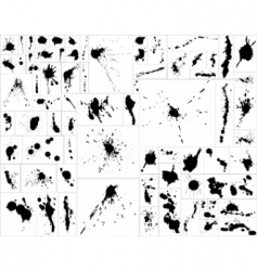 Ink splot Royalty Free Vector Image - VectorStock