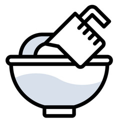 Mixing liquid icon Royalty Free Vector Image - VectorStock