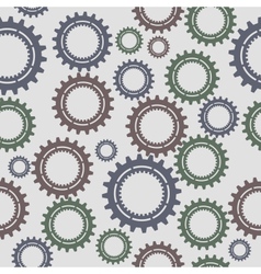 Seamless texture with mechanical gear and cogwheel