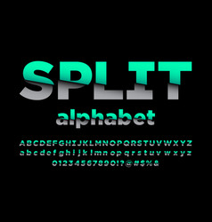 Font Split Bold Vector Images (over 100)