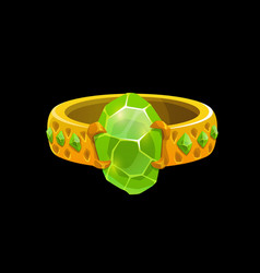 Magic rings fantasy jewelry game user interface Vector Image