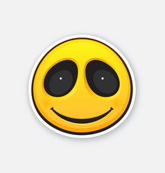 Hesitate emoticon Royalty Free Vector Image - VectorStock