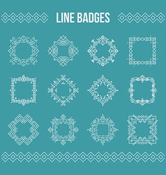 Aztec Borders Royalty Free Vector Image - VectorStock