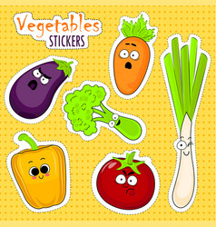 Set of fresh fruit and vegetable juice Royalty Free Vector