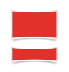 Empty label set Royalty Free Vector Image - VectorStock