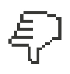 Computer mouse hand pointer isolated icon design Vector Image